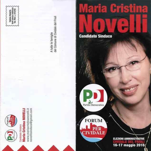 Maria Cristina Novelli - Elezioni 2010 | PDF