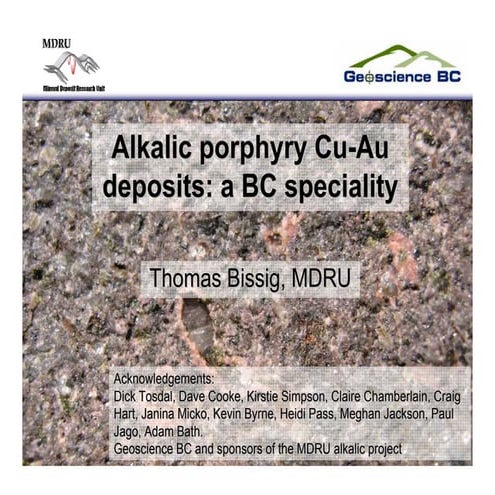 Presentation of Alkalic magmatism and its importance | PDF