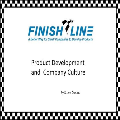 Product Development and Company Culture | PPT