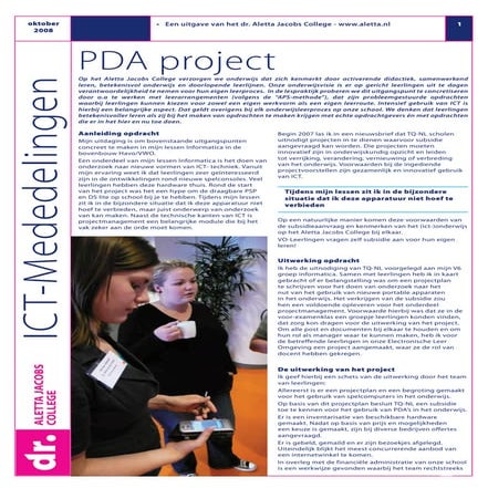 PDA Project | PDF