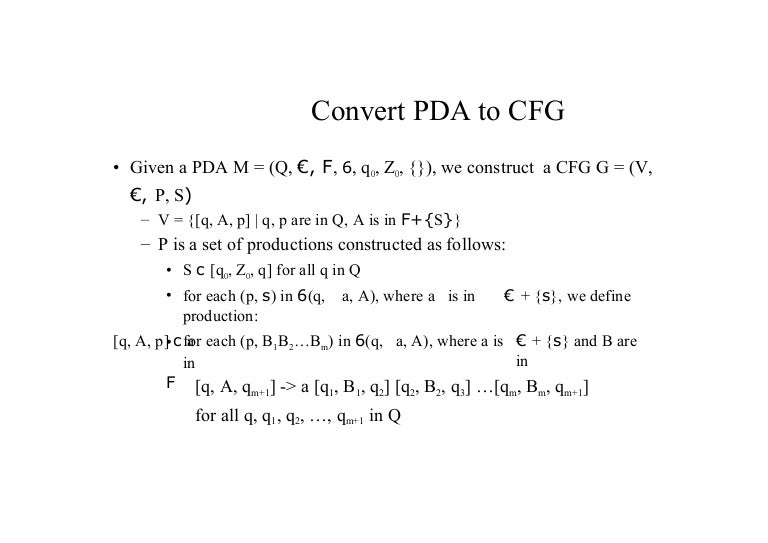 Pda To Cfg H2
