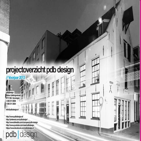 Pdb design-projecten-ontwerp-2013 | PDF