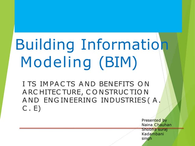 Building Information Modeling (BIM) | PDF