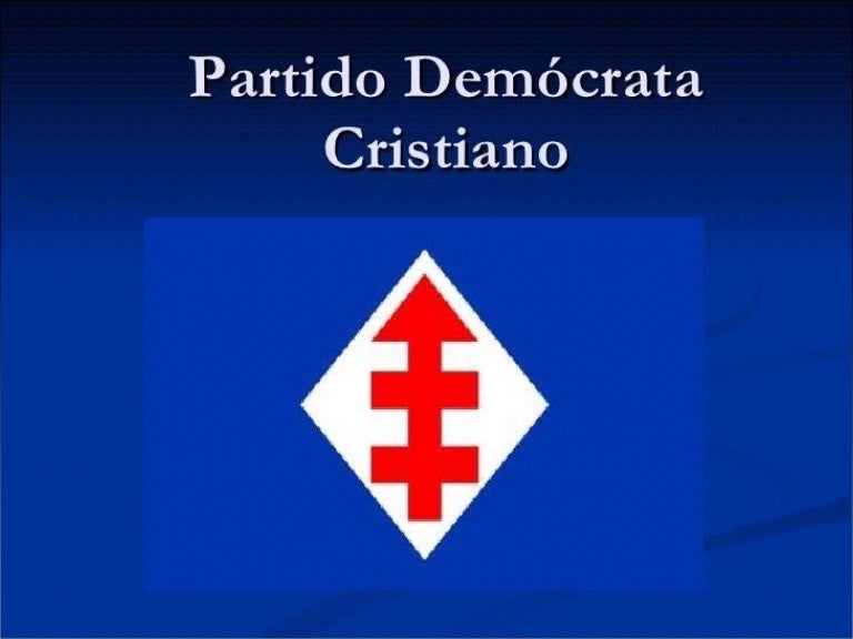 Historia del PDC y Crisis en el Partido Democrata Cristiano