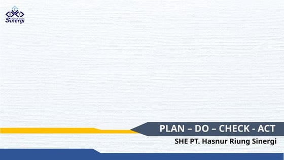 Plan do check action | PPT