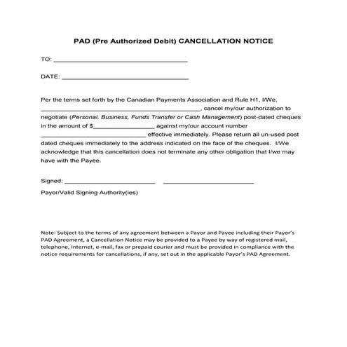 Post Dated check cancellation | PDF | Credit Cards | Personal Debt