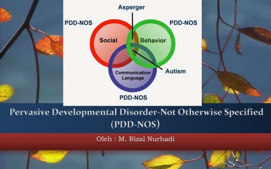 GANGGUAN PERKEMBANGAN & DISRUPTIVE BEHAVIOR | PPT