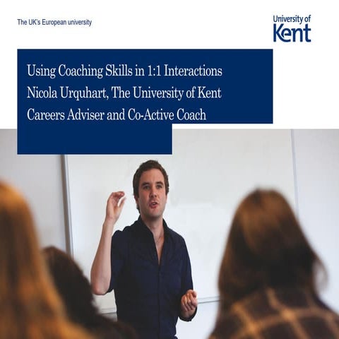 PDD 2019 Integrating co-active coaching skills into guidance - Nicola ...