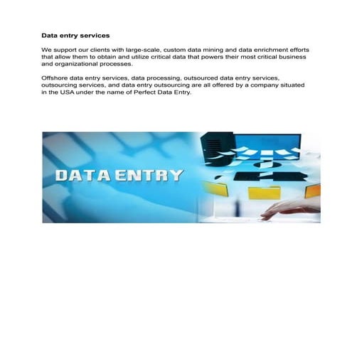 The virtual data entry | PDF