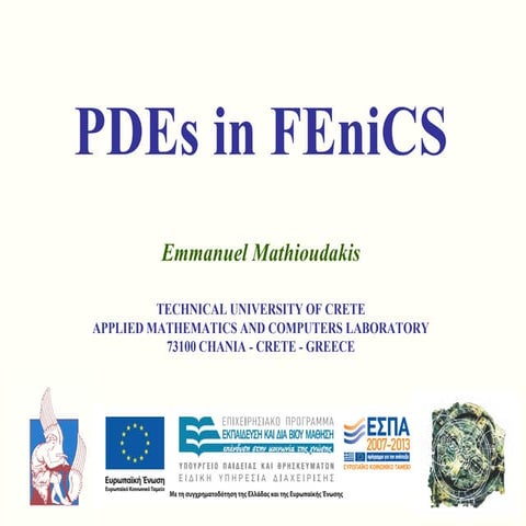 PDEs in fenics | PDF