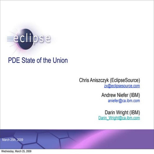 PDE State Of The Union | KEY