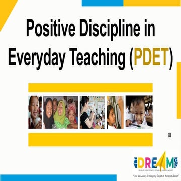POSITIVE DISCIPLINE IN EVERYDAY TEACHING POWERPOINT PRESENTATION | PPTX