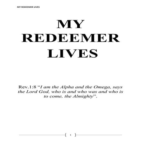 my redeemer lives | PDF