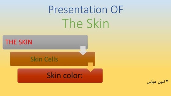 Structure and functions of the skin | PPTX