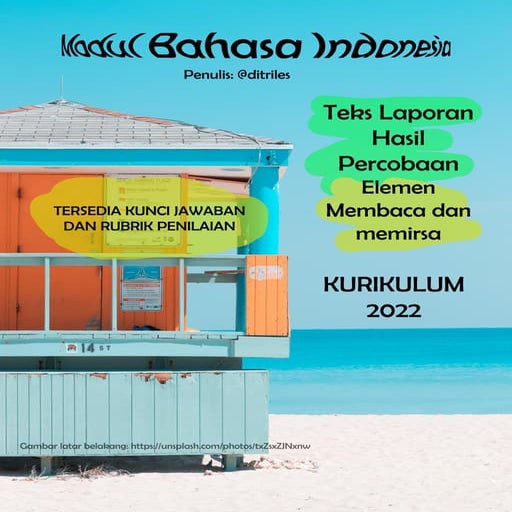 MODUL TEKS LAPORAN HASIL PERCOBAAN ELEMEN MEMBACA.pdf