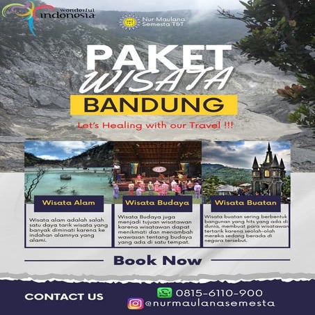 08156110900 PAKET WISATA KE BANDUNG | PDF
