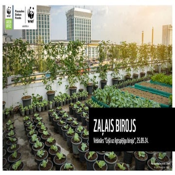 Zaļais birojs un tā galvenās ietekmes tēmas | PDF