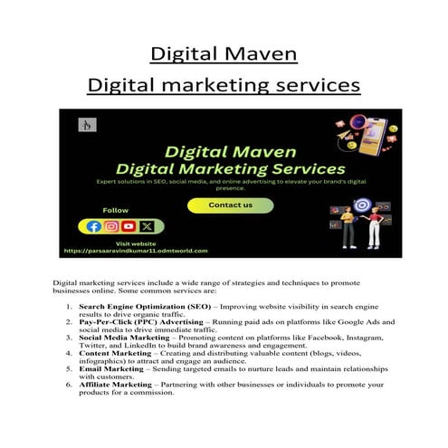 Grow Your Brand with Digital Marketing Techniques | PDF