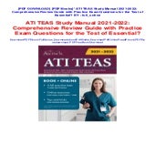 [PDF/Books]* ATI TEAS Study Manual 2021-2022: Comprehensive Review ...