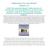 [PDF DOWNLOAD] Little Book of Strategic Peacebuilding: A Vision And ...