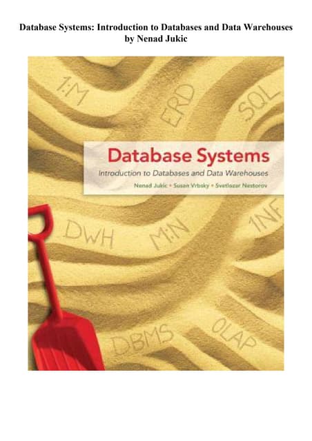PDF Ebook Database Systems: Introduction to Databases and Data ... PDF Ebook Database Systems: Introduction to Databases and Data ...
