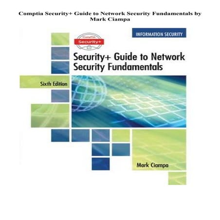 ~[PDF Gratuito]~ Comptia Security+ Guide to Network Security Fundamentals | PDF