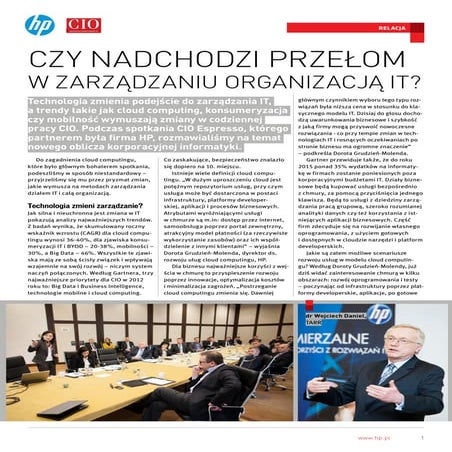 Transformacja cyfrowa | PPTX