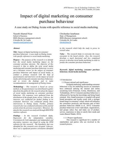 Project Report On Consumer Behavior Towards Digital Marketing