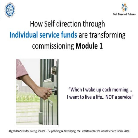 How individual service funds are changing commissioning (a family ...