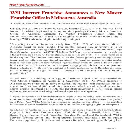 Introduction to WSI | PDF