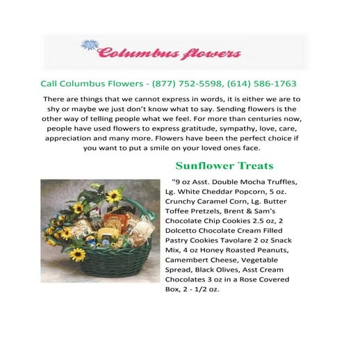Barbers Gift Baskets Brochure | PDF