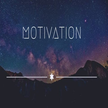 Motivation | PPT