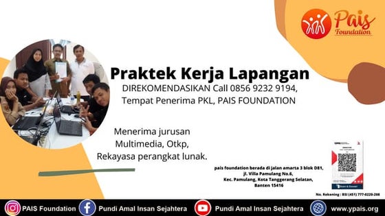 PENERIMAAN SISWA PKL | PPT