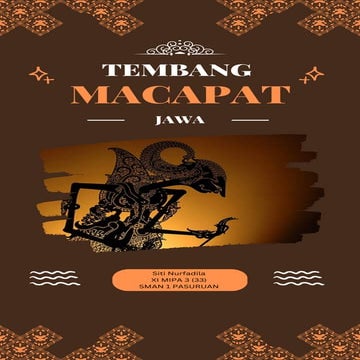 Tembang Macapat | PDF