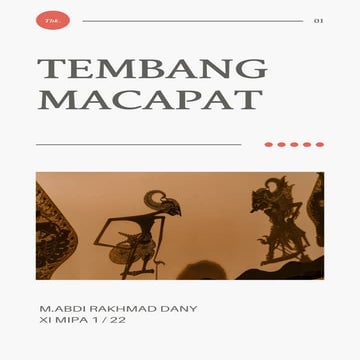 TEMBANG MACAPAT | PDF