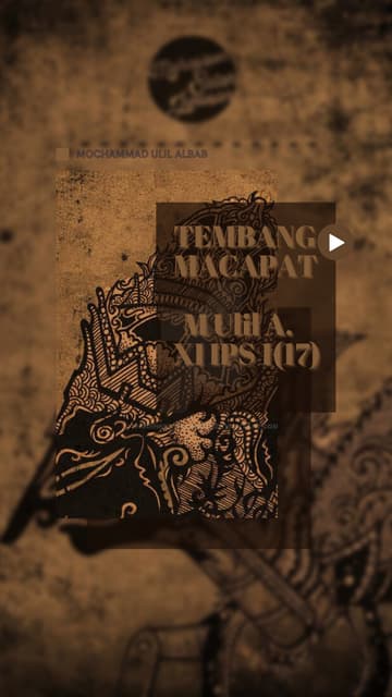 Ppt nintingi isi tembang macapat dhandhanggula | PPTX