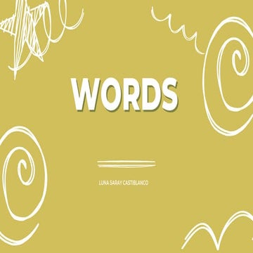 Words | PPT