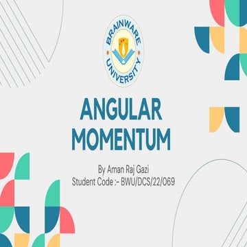 Angular Momentum | PPT