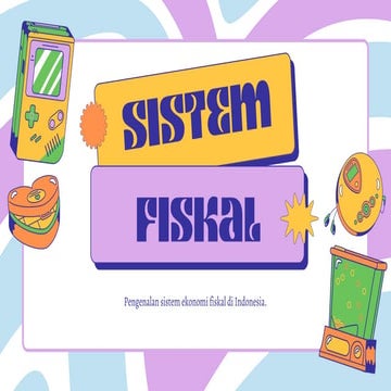 Kebijakan fiskal_ sistem ekonomi Indonesia | PDF