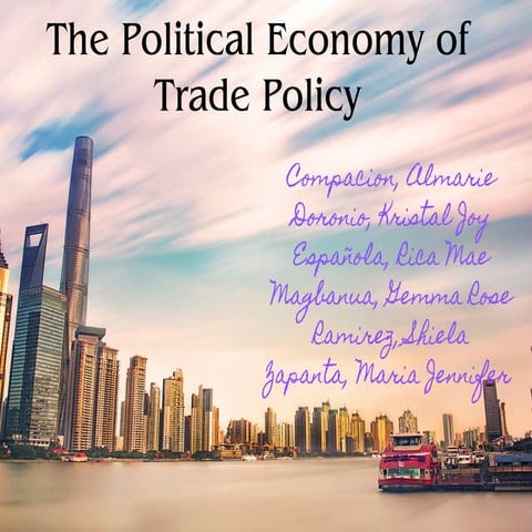 FREE TRADE AND PROTECTION | PPTX