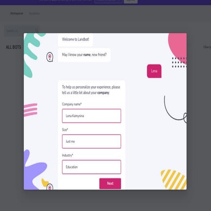 Chat-bot for new user Onboarding | PDF