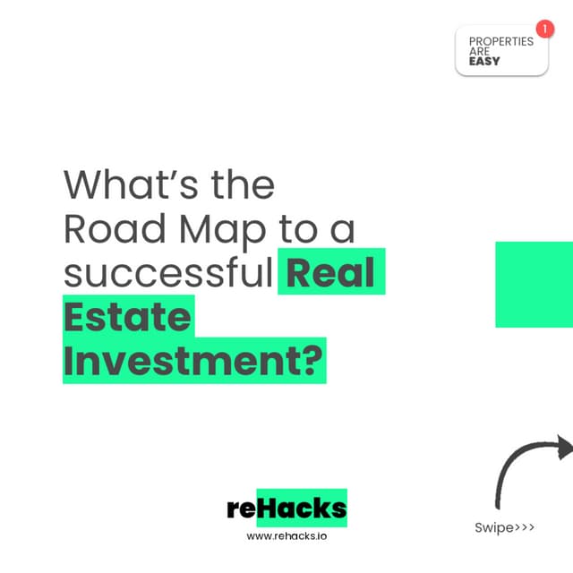 What's the Road Map to a successful Real Estate Investment? | PDF
