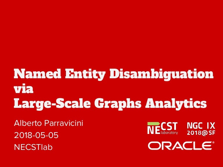Exploiting Large Scale Graph Analytics For Unsupervised Entity Linking