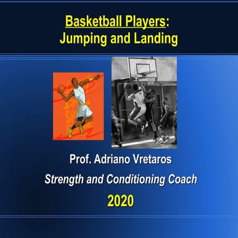 Basketball Players: Jumping and Landing | PDF