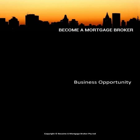 Be a part of mortgage and finance industry | PDF | Home Financing ...