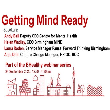 B Healthy Getting Mind Ready | PPT