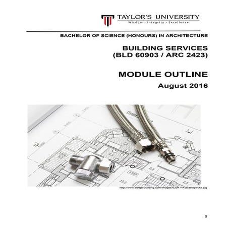 SEM 4 : BUILDING SERVICES MODULE OUTLINE | PDF