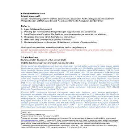 Pdfcoffee.com contoh proposal-pengembangan-desa-wisatapdf-pdf-free | PDF