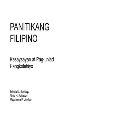 panitikang isabelo | PDF