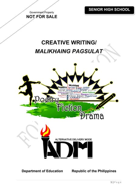 HUMSS_Creative Writing CG_1.pdf | Poetry | Books and Literature